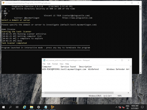 Documentation - PingCastle